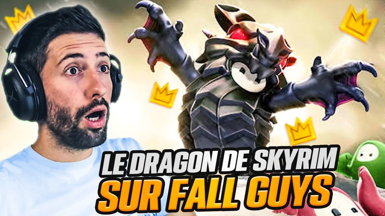 Le DRAGON de SKYRIM arrive sur FALL GUYS ! - YouTube