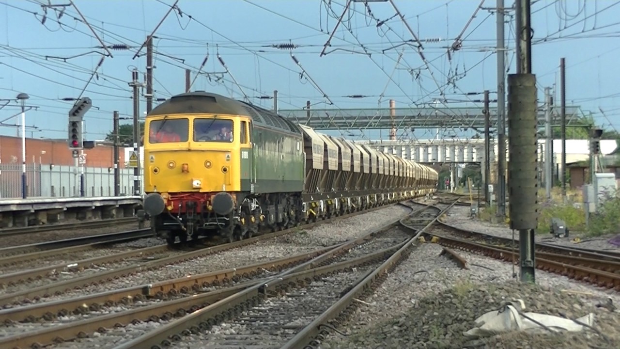 GBRf 47812 Sand Train passing Doncaster - YouTube