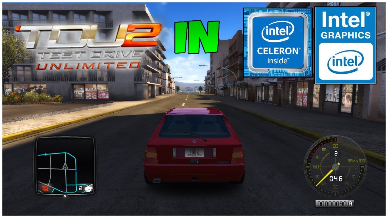 Test Drive Unlimited 2 On An Intel Celeron N4000 Uhd 600 4gb Ram