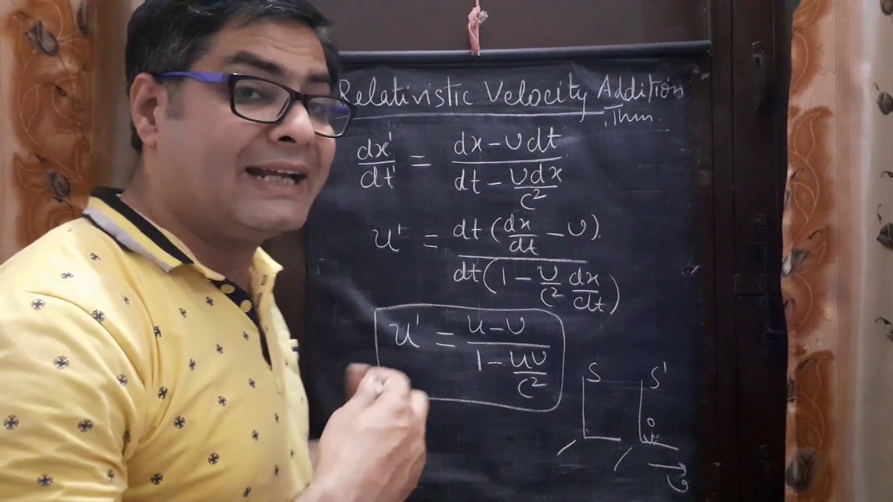 Relativistic Velocity Addition Theorem YouTube relativistic-velocity-addition-theorem-youtube
