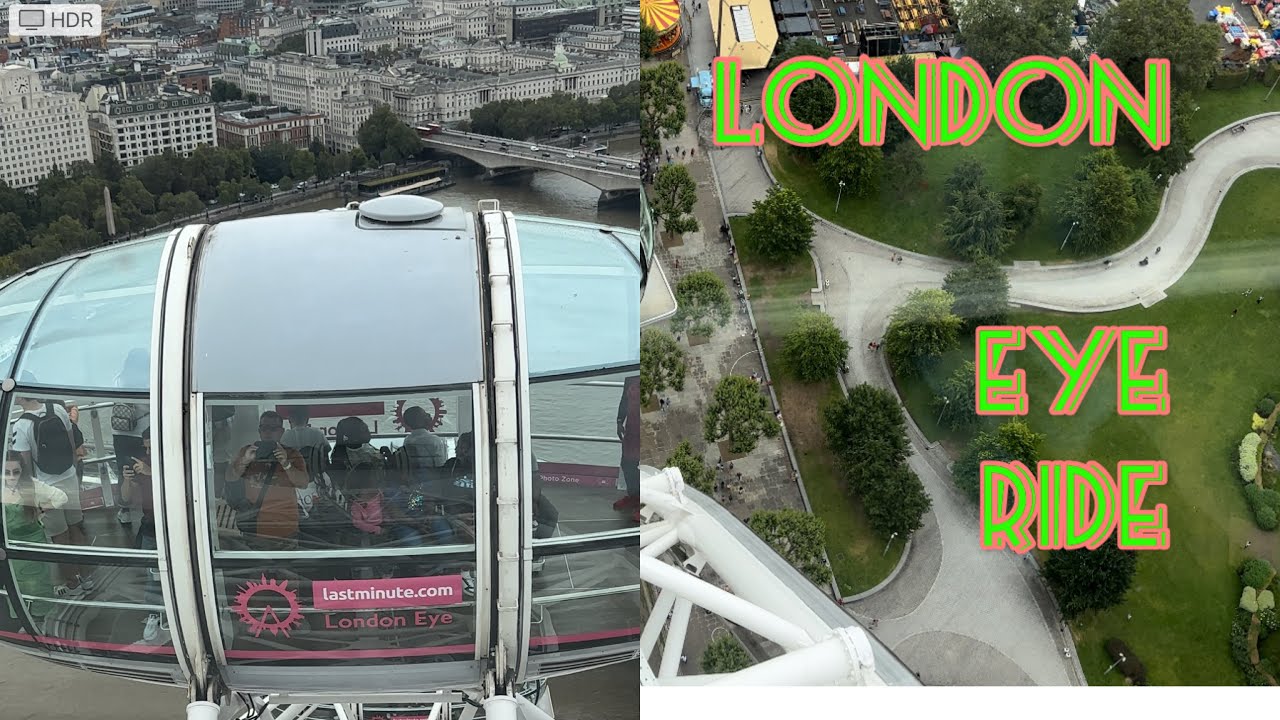 London Eye Ride| London eye complete Tour | Amazing View Across London ...
