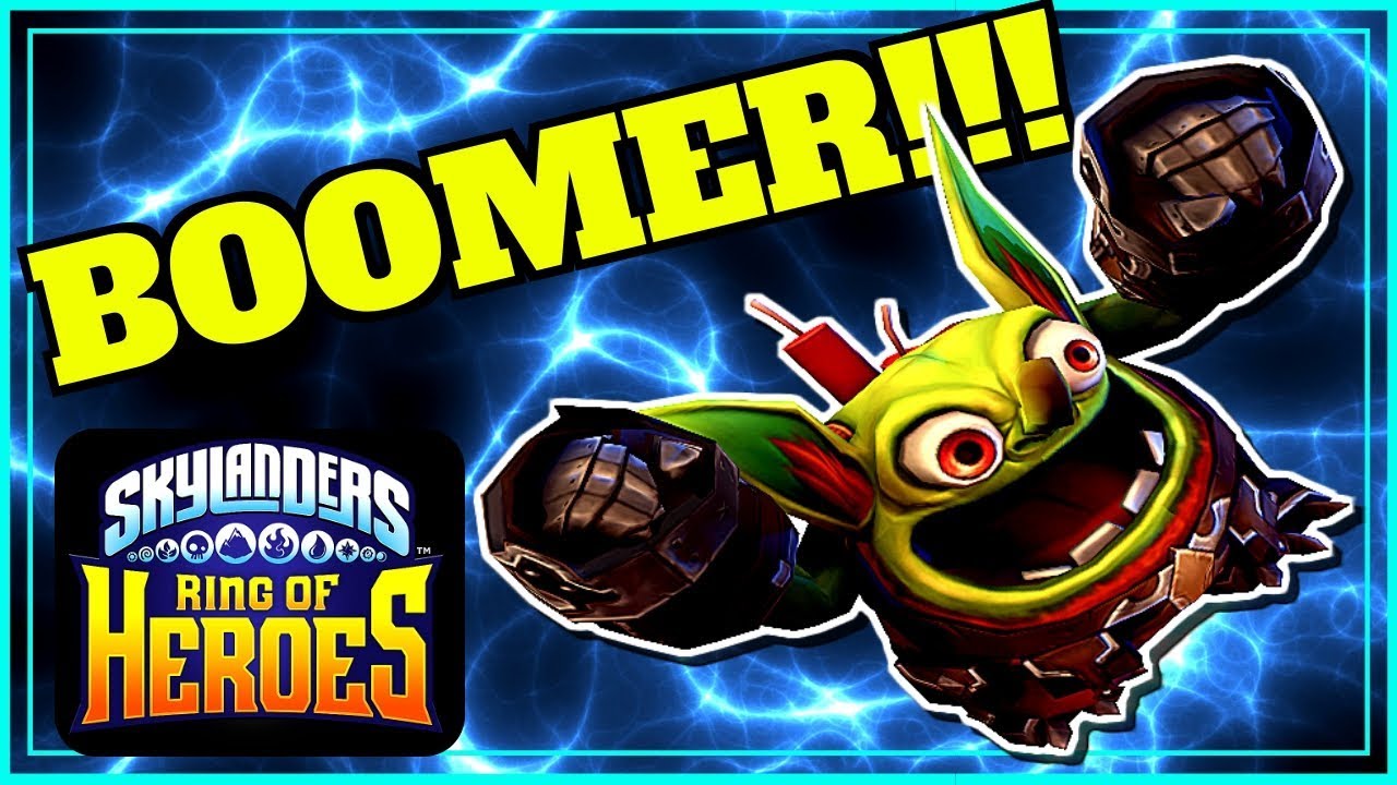 SKYLANDERS Ring of Heroes BOOMER SPOTLIGHT!!! - YouTube