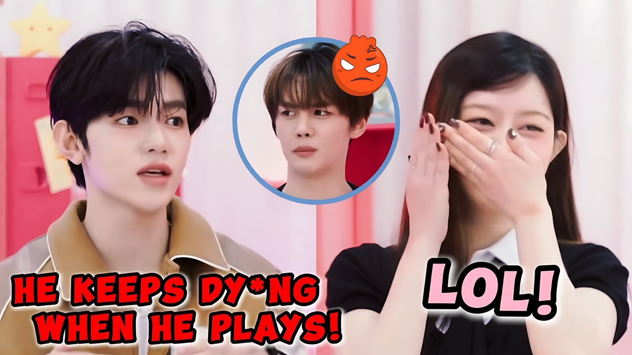 MINJU can't stop laughing as ZHANG HAO reveals what happens when GYUVIN ...