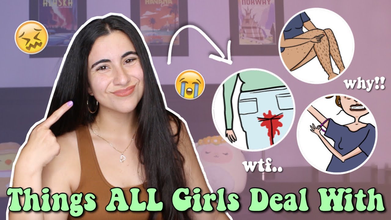16 AWKWARD Things ALL Girls Have To Deal With That Boys DON'T (is it ...