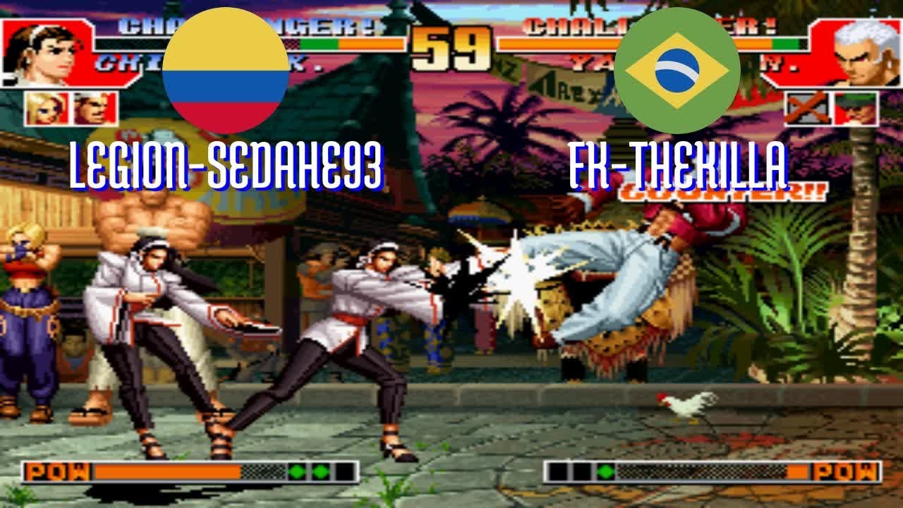 FT5 @kof97: LEGION-SEDAHE93 (CO) vs FK-THEKILLA (BR) [King of Fighters ...