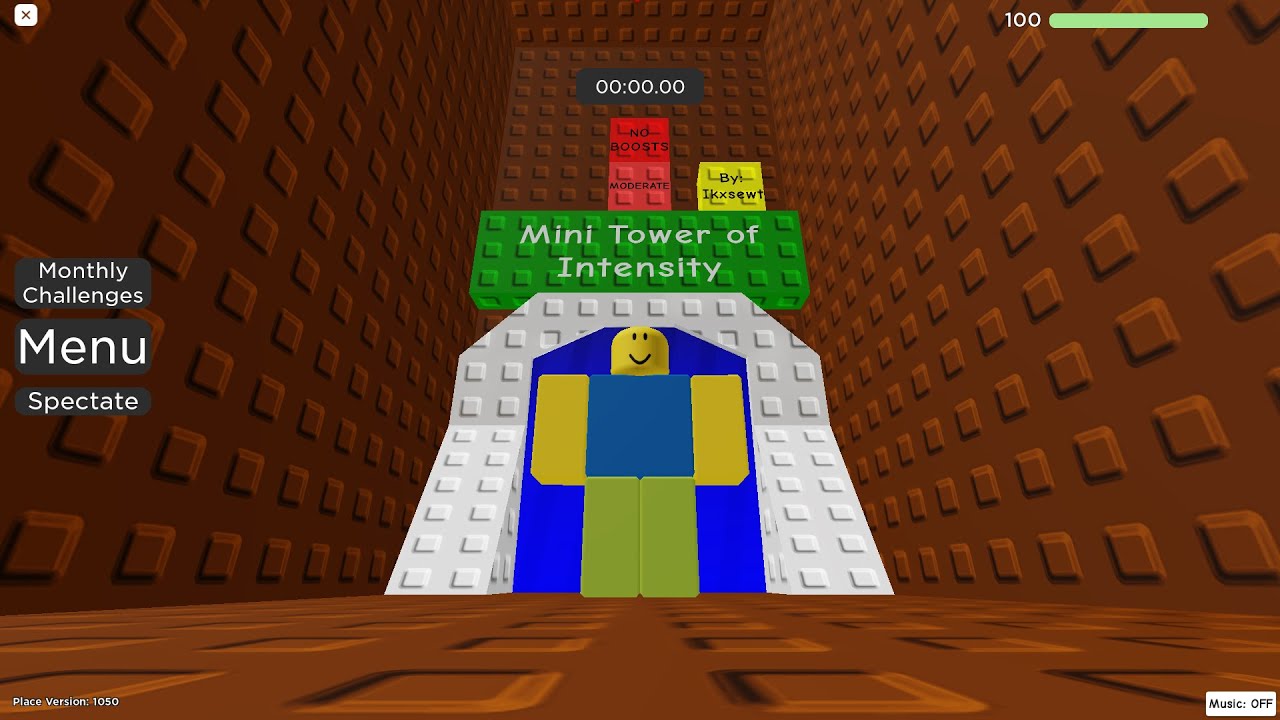 Mini Tower of Intensity (INSANE) - Roblox Kosta's Mini Tower Mayham ...