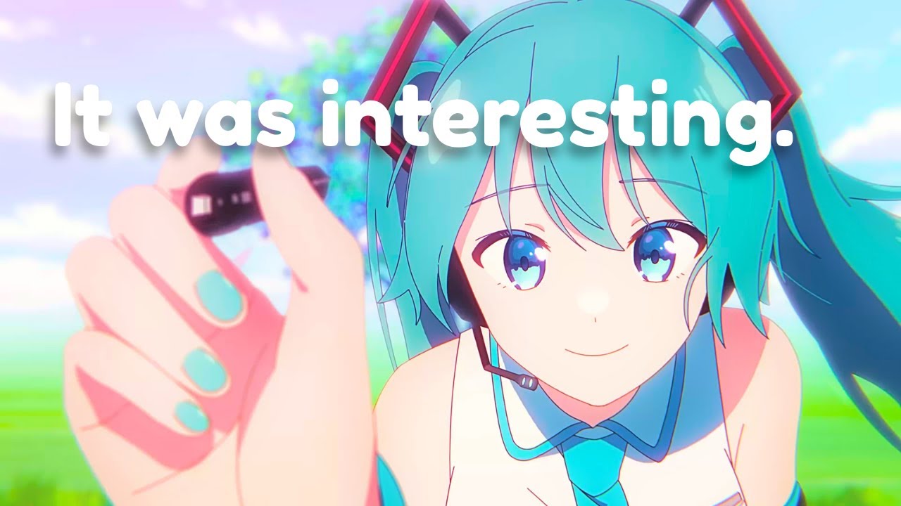 So I Watched The Hatsune Miku Movie - YouTube