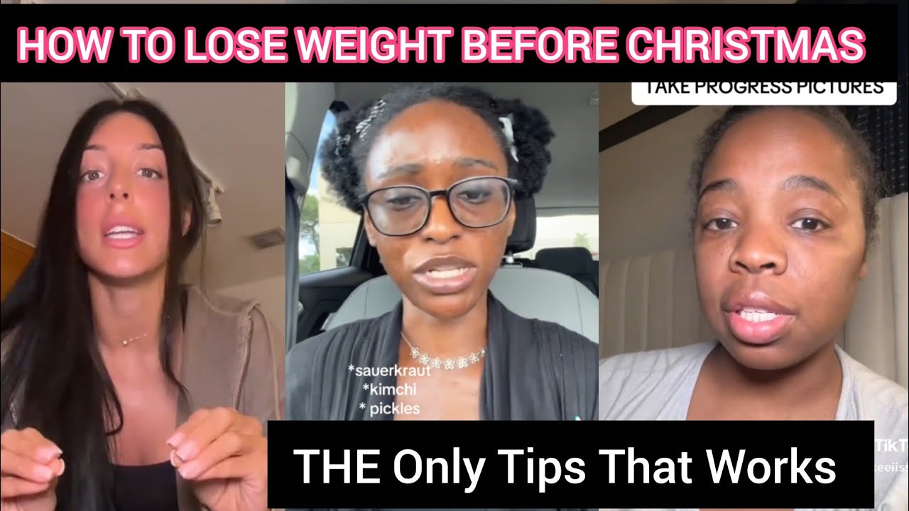 HOW TO LOSE WEIGHT FAST BEFORE CHRISTMAS 😱 (Bestie This IS YOUR Sign ...