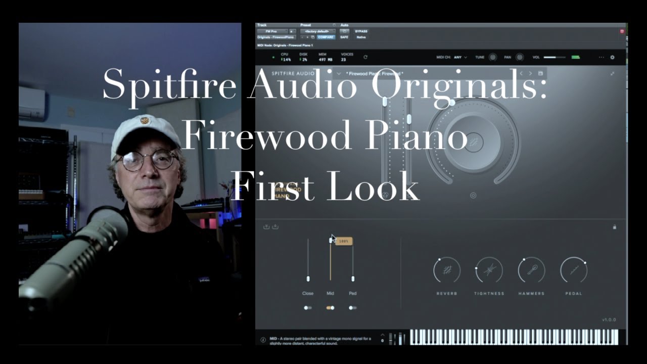 Spitfire Audio Originals Firewood Piano: First Look - YouTube