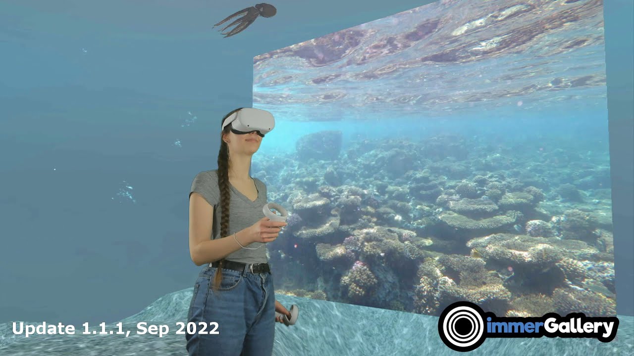 Underwater Fun in immerGallery 1.1.1 - YouTube