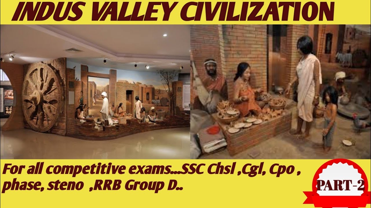 Indu valley Civilization Part 2 || Ancient Indian History ||#ssc ...