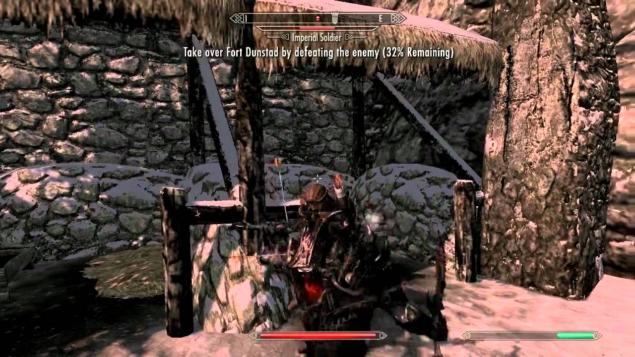 Skyrim[G]: Take over Fort Dunstad - YouTube
