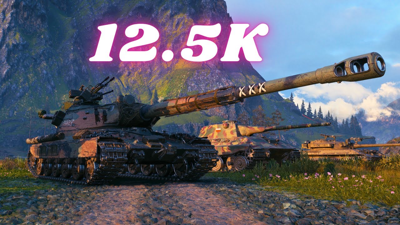 EPIC WoT Damage Compilation! 60TP (12.5K), Object 277 (10K), AMX M4 54 ...