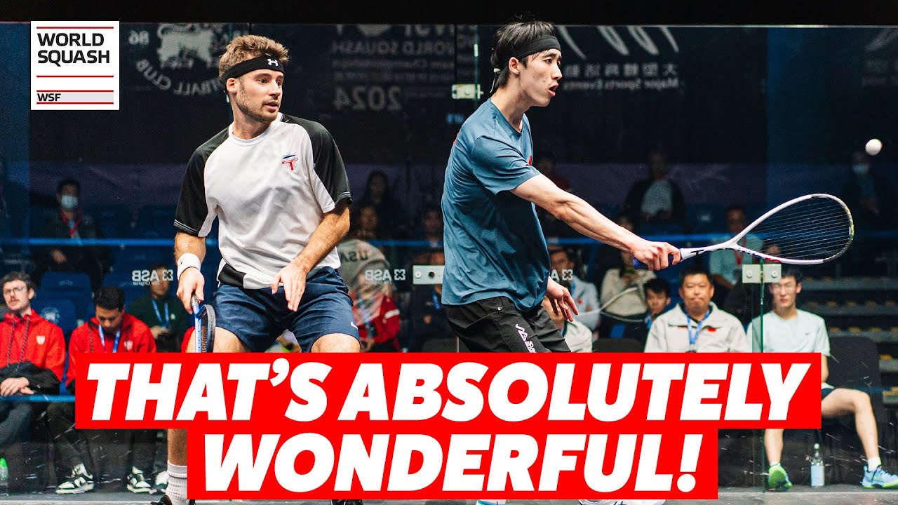 USA v China | WSF World Squash Team Championships 2024 | DAY 2 ...