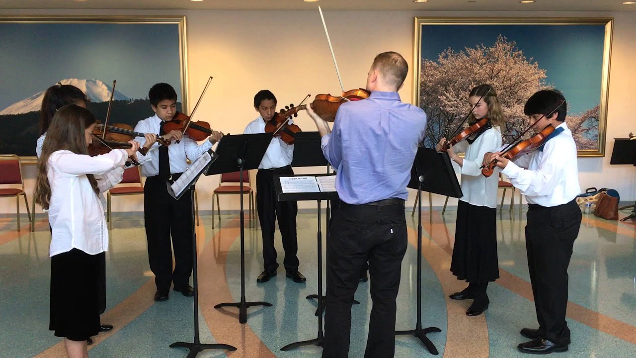 Academy Strings Second Violin Section - YouTube