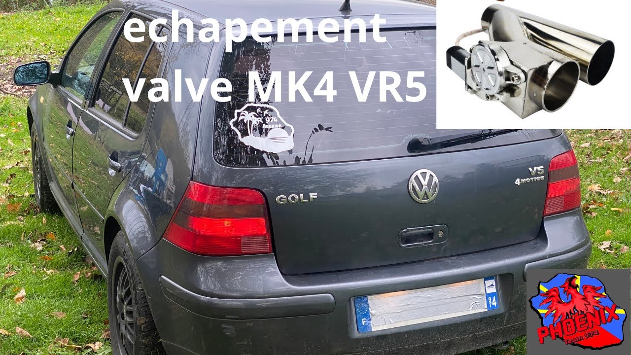 Tuto valve a l'échappement golf 4 V5 MK4 VR5 - YouTube
