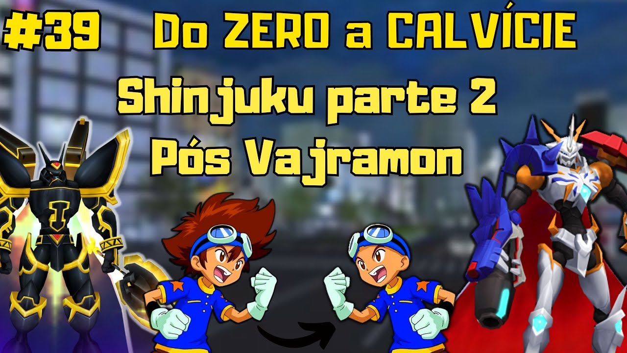 Shinjuku Parte 2 - Pós dg Vajramon - Digimon Masters Online - YouTube