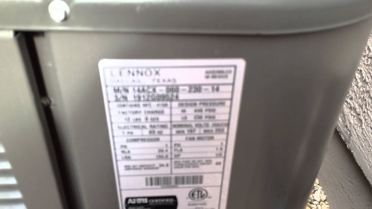 Lennox at Spec Home - YouTube