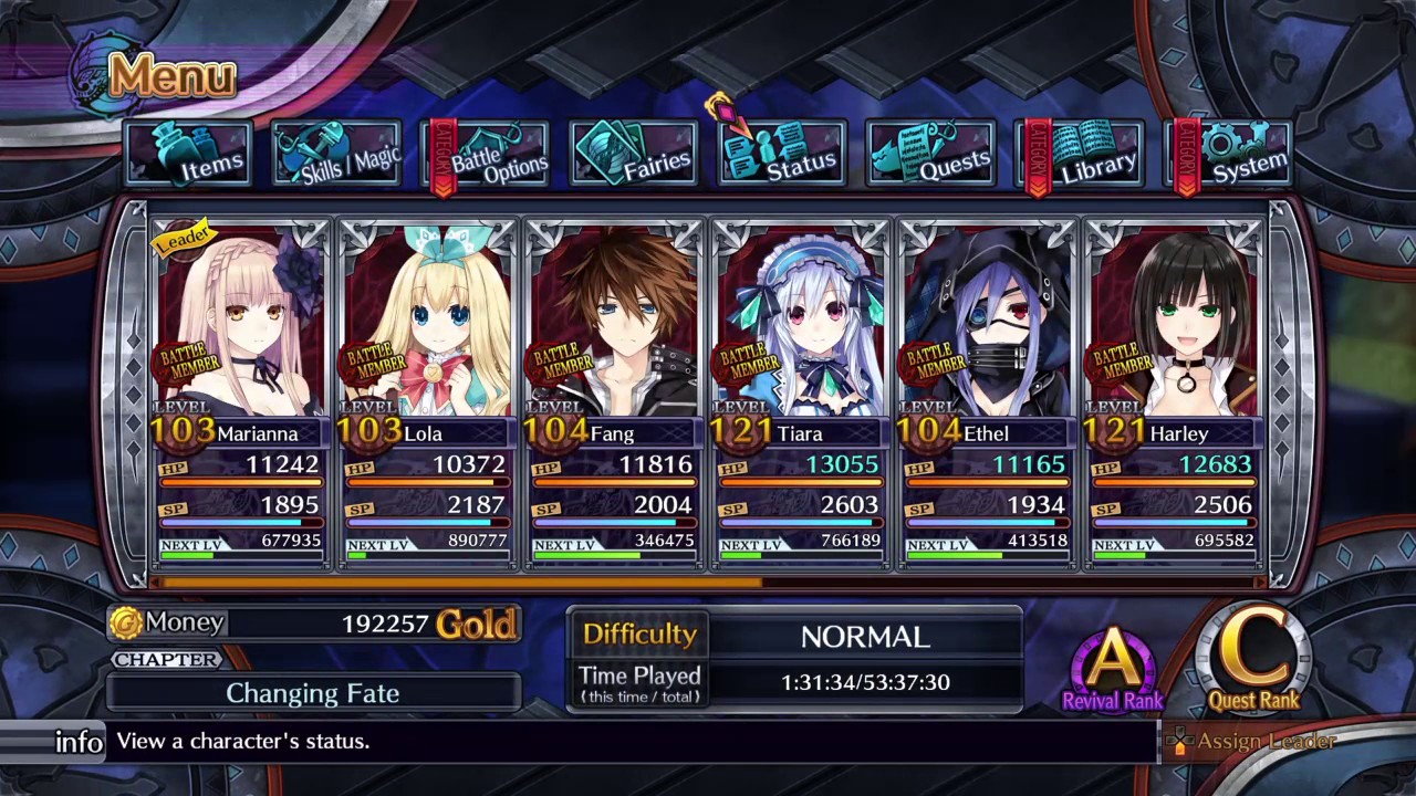 Fairy Fencer F ADVENT DARK FORCE Part 51 Boss Battle Zagi and Zenke ...