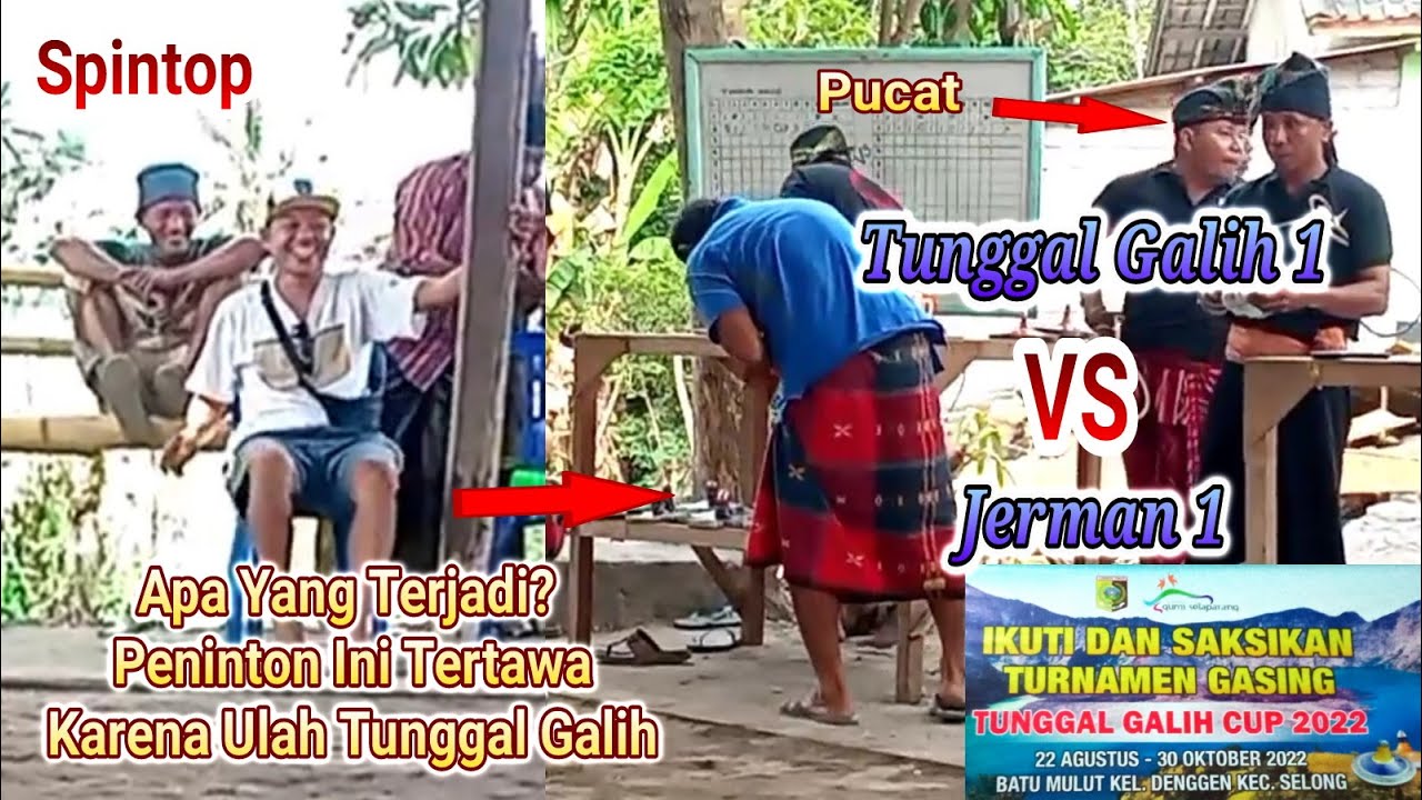 Insiden Terjadi Di Arena Begasingan, TUNGGAL GALIH 1 VS JERMAN 1 ...