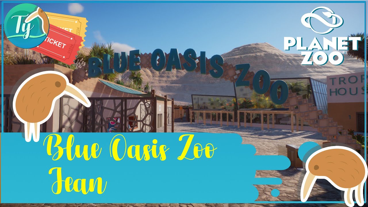 Visite de Zoo! Blue Oasis Zoo by Jean - YouTube