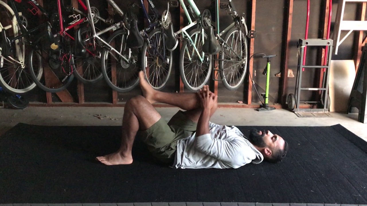 Single Leg Velcro Bridge - YouTube