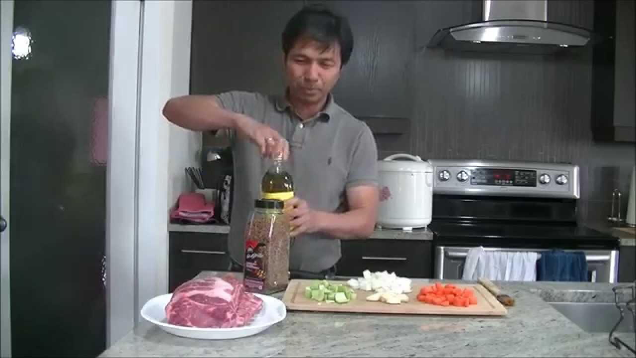 Cooking With Papa ep. 2 | Oven Roasted Rack of Pork - YouTube