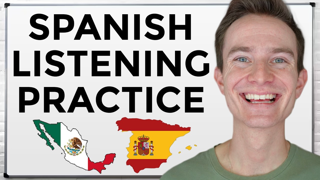 Basic Spanish Listening Practice For Beginners - YouTube