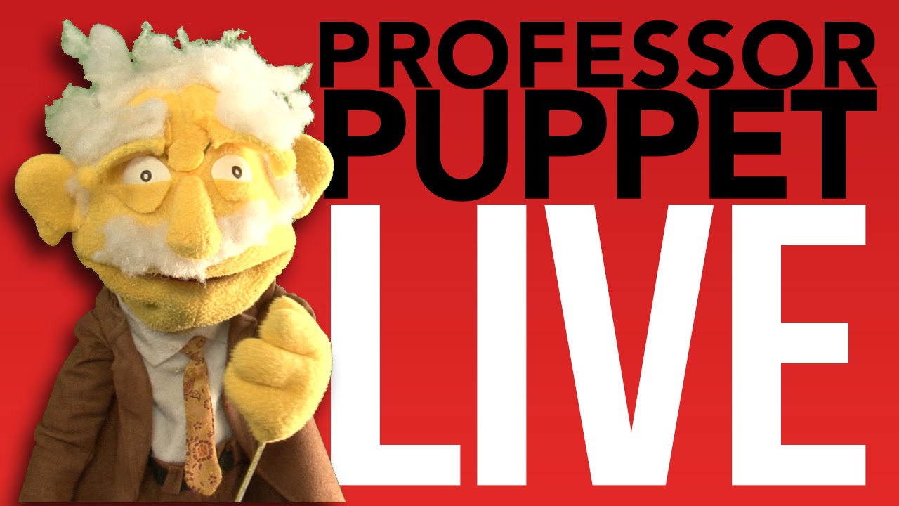 Professor Puppet's LIVE STREAM - New Year Q & A - YouTube