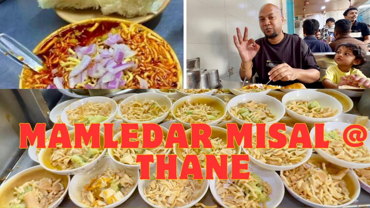 Mamledar Misal Thane West | Fiery Hot Misal Pav Opp. Zilla Parishad ...