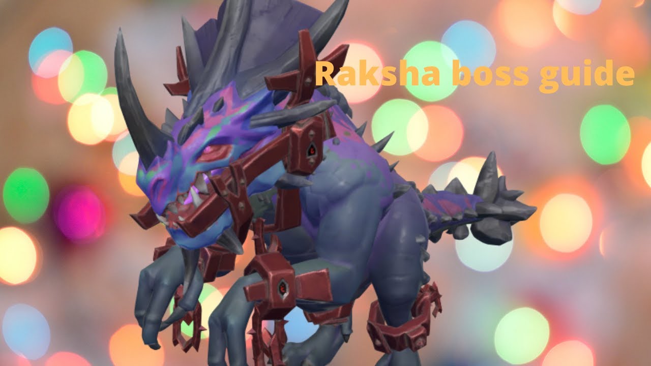 Raksha boss guide RS3 - YouTube