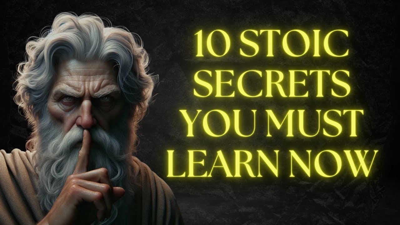 10 STOIC HABITS AND SECRETS to be STRONGER | STOICISM - YouTube