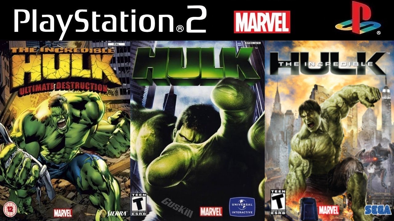 All Hulk Games on PS2 - YouTube