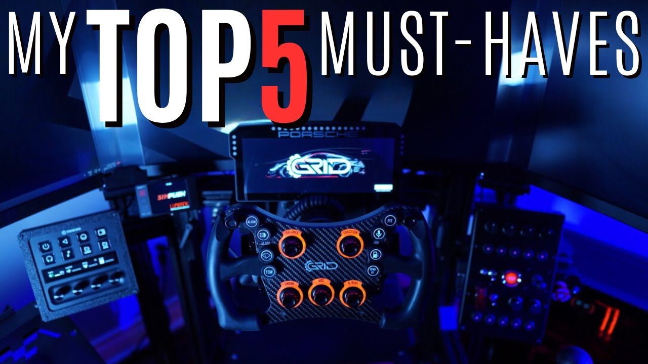 Upgrade Your Sim Racing Setup: My Top 5 Must-Have Gear & Accessories ...