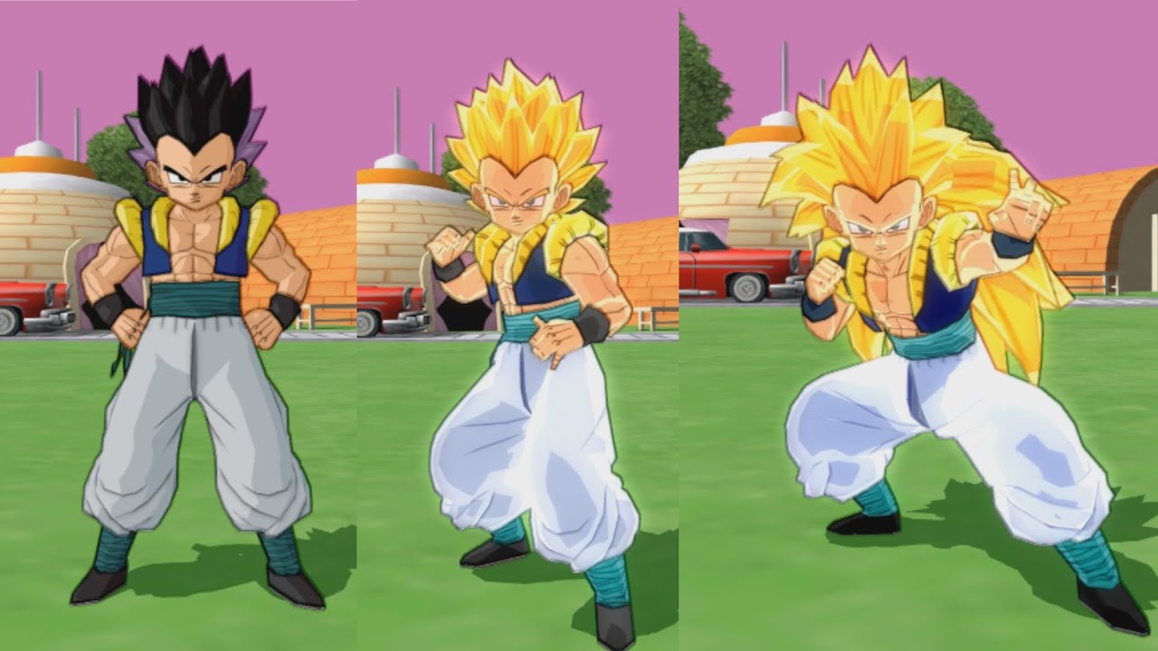 Gotenks - All Forms, Special Attacks and Costumes in DBZ Budokai ...