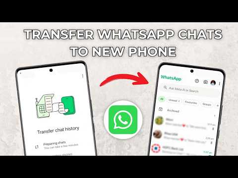 How To Transfer WhatsApp Chats From Old Phone To New Phone (Official Method)