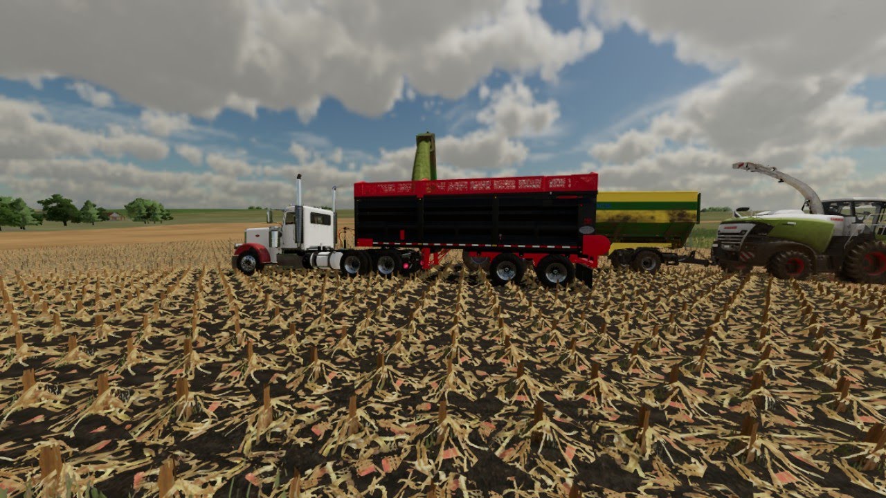 Farming Simulator 22 Ep6 Start of silage season/ Own the map challenge ...