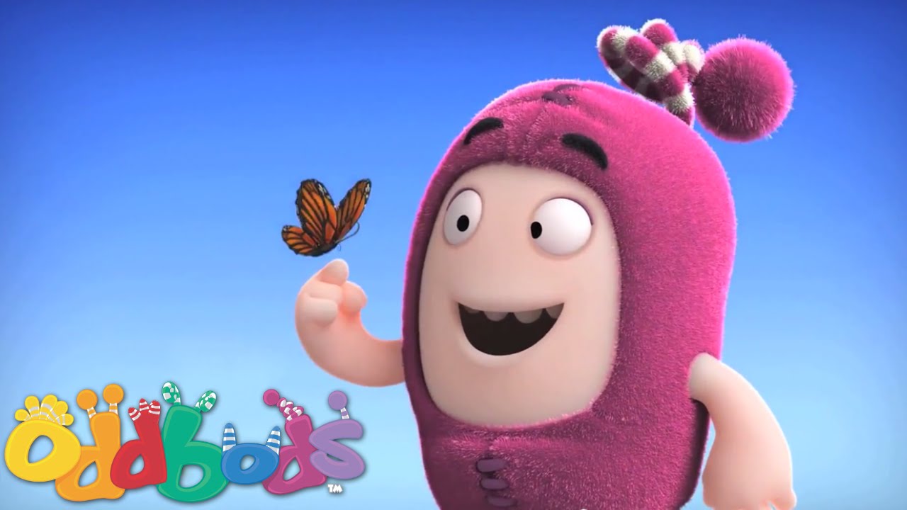 Oddbods | Newt and the Butterfly - YouTube