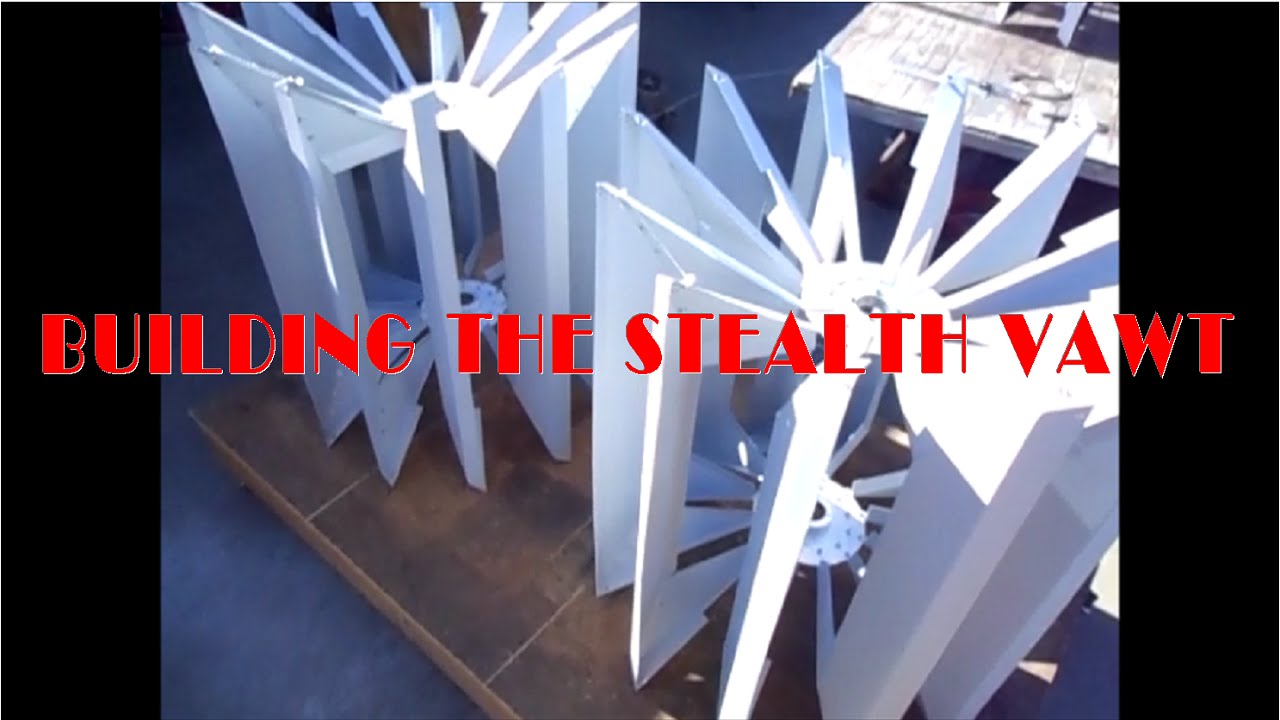 Building the Stealth VAWT - YouTube