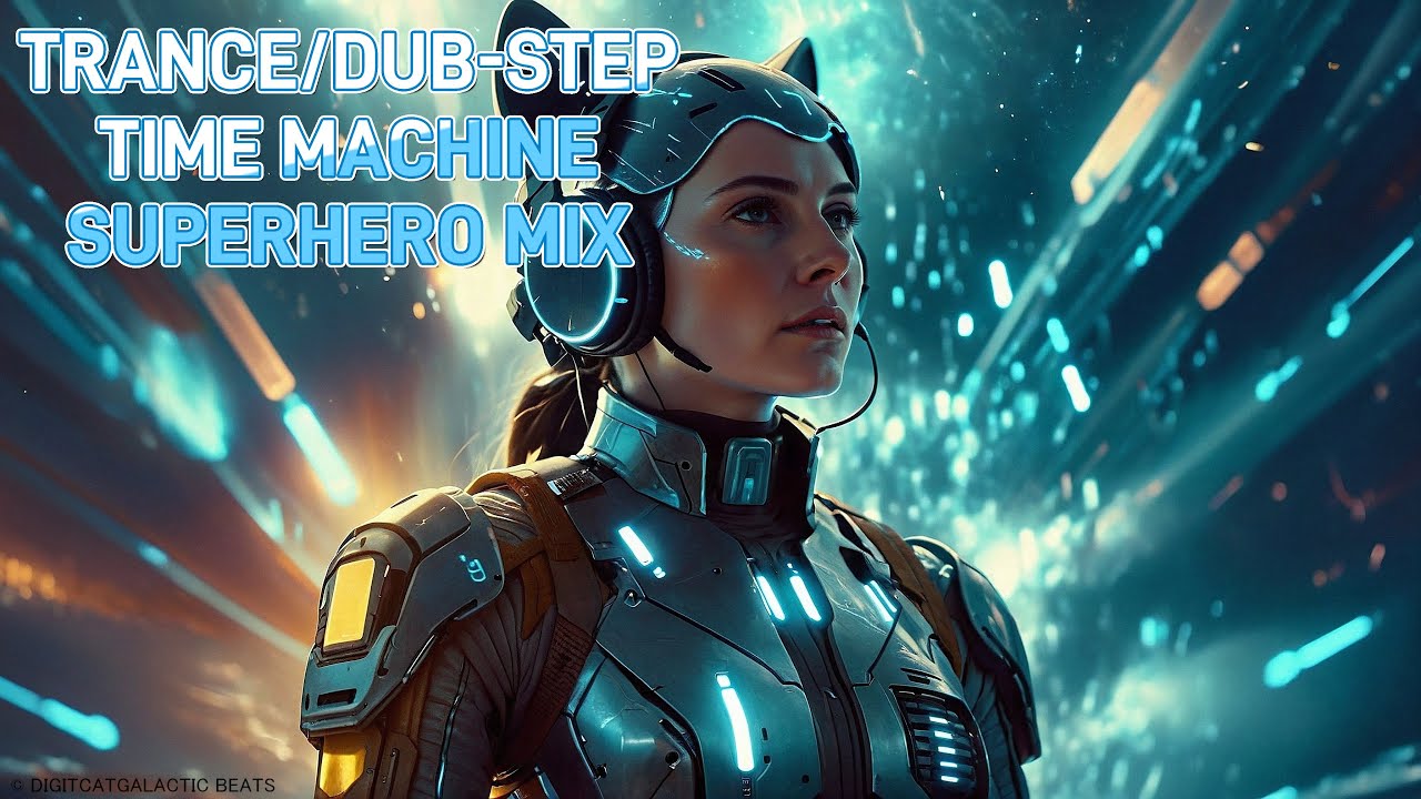 Trance/Dub-step/Time Machine #Superhero Mix#Gamers-Digitcat Galactic ...