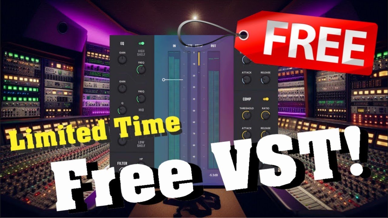 【Limited Time Free!】$99→$0! High Quality Channnel Strip VST! AIR ...