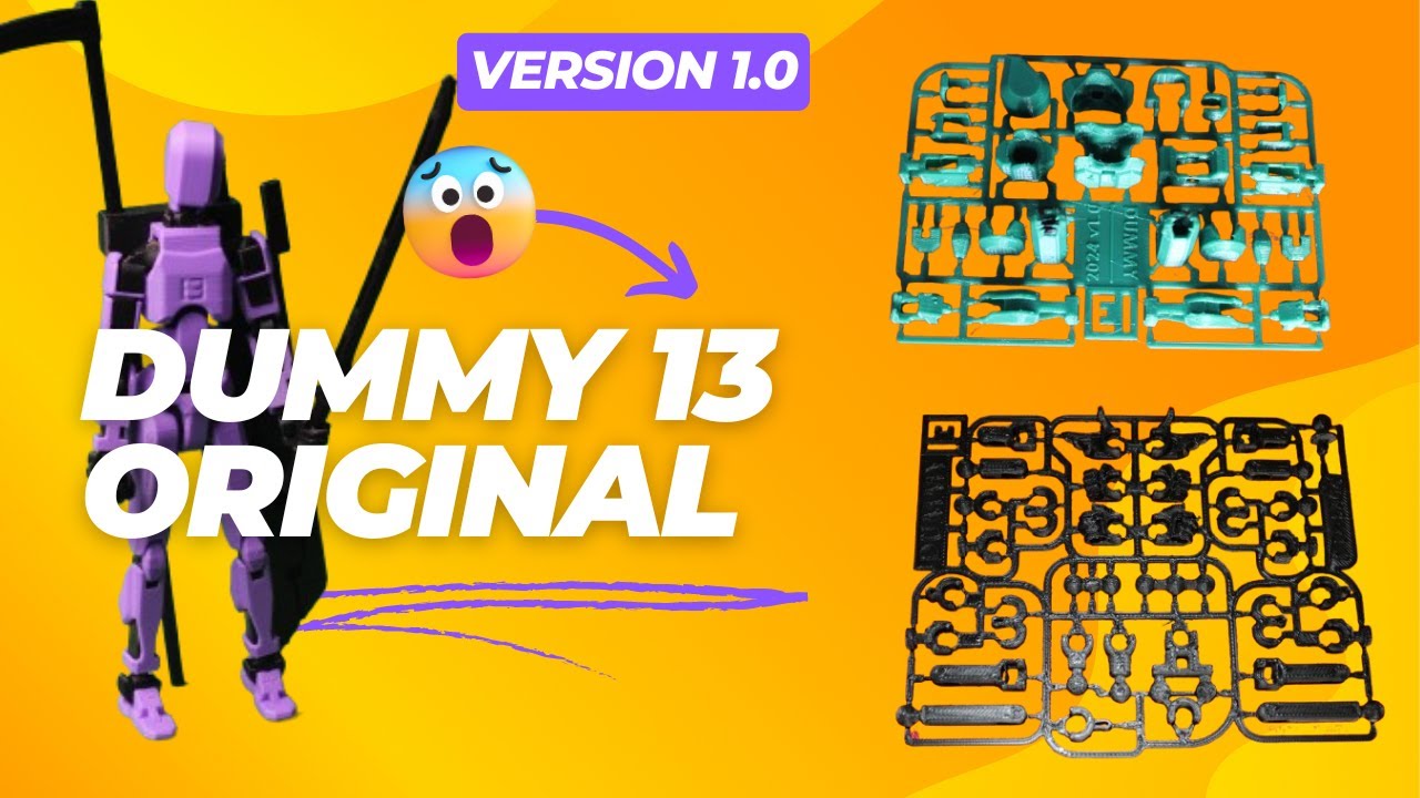 Dummy 13 Versión 1.0 Imprime la versión Original - YouTube