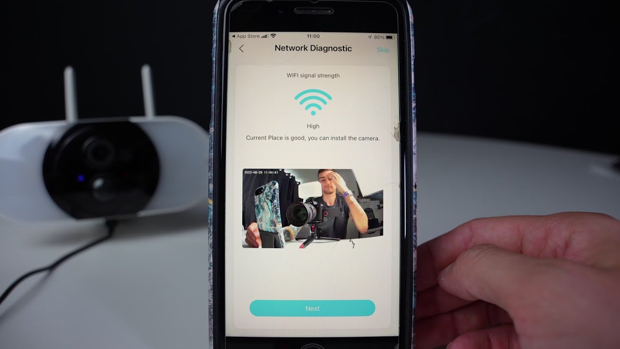 ieGeek 2K Floodlight Security Camera ZS--GX5S (WIFI SETUP) APP INSTALL ...
