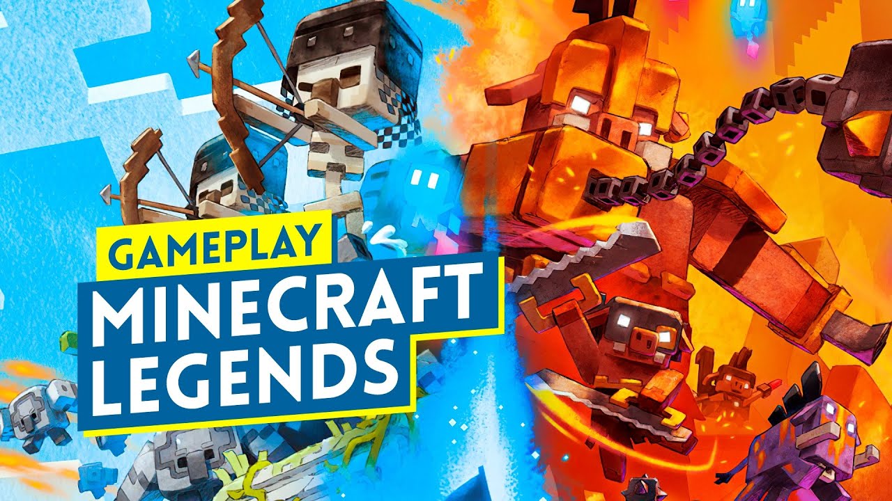 Gameplay MINECRAFT LEGENDS: Una AVENTURA de ACCIÓN y ESTRATEGIA - YouTube