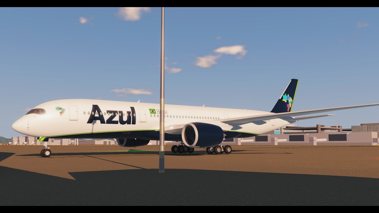Project Flight | Airbus A350 Azul | Full Flight London Gatwick - Gran ...