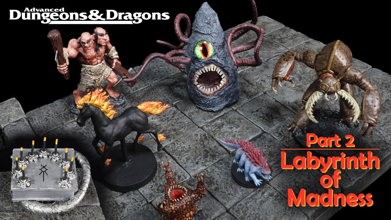 The Labyrinth of Madness - Part 2 (D&D Complete Dungeon Tour and Layout ...