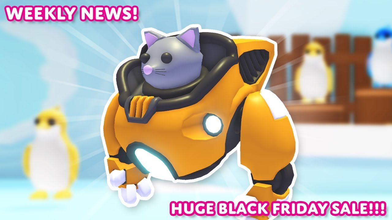 🤯 Black Friday Sale!! 💰 MECHA MEOW?? 🙀 Adopt Me! on Roblox - YouTube