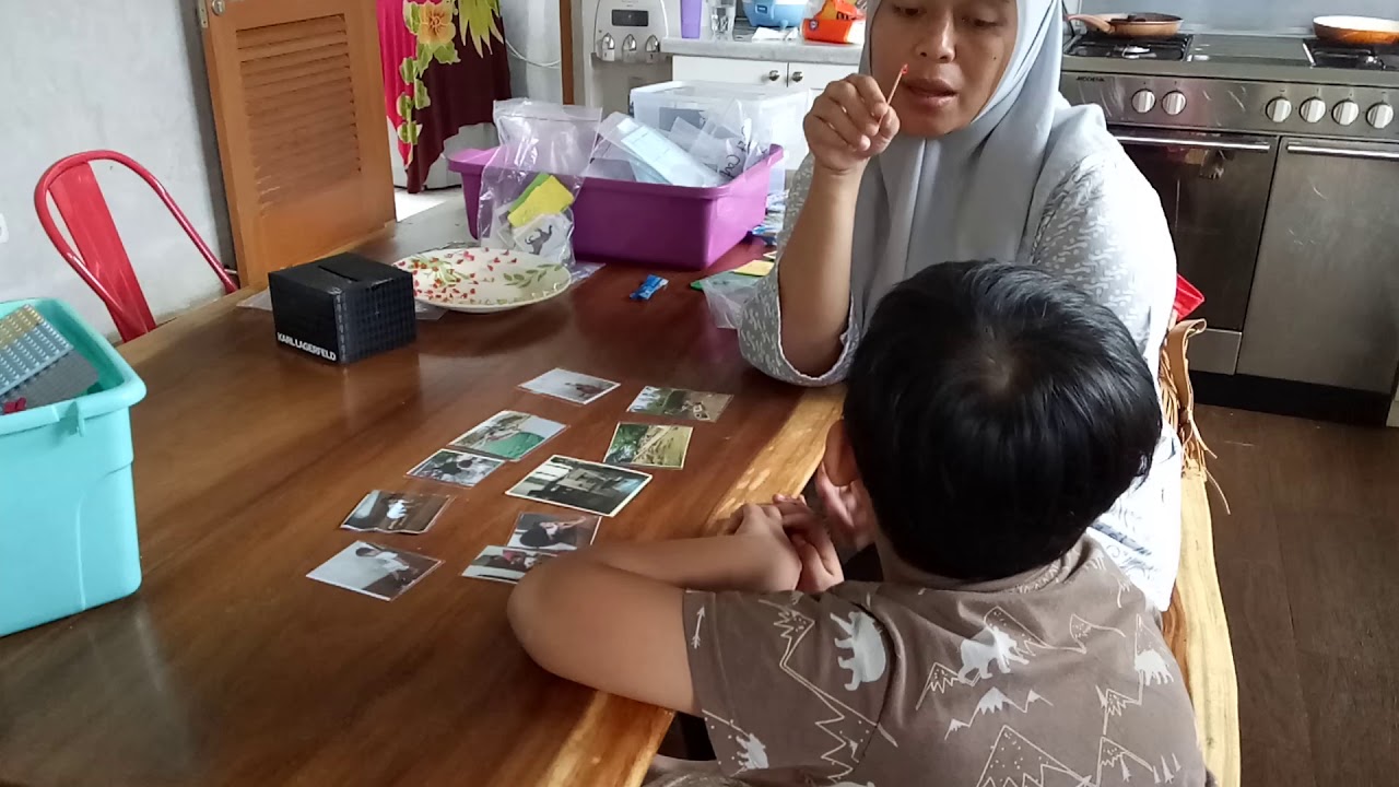 Terapi aba terapi okupasi terapi prilaku. Reseptif foto aktifitas - YouTube