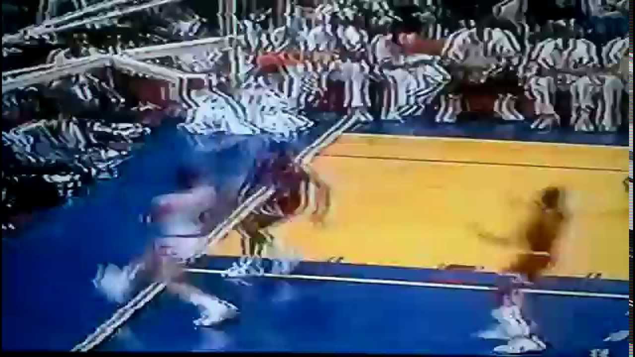 Dr. J reverse dunks Maurice Cheeks miss - YouTube
