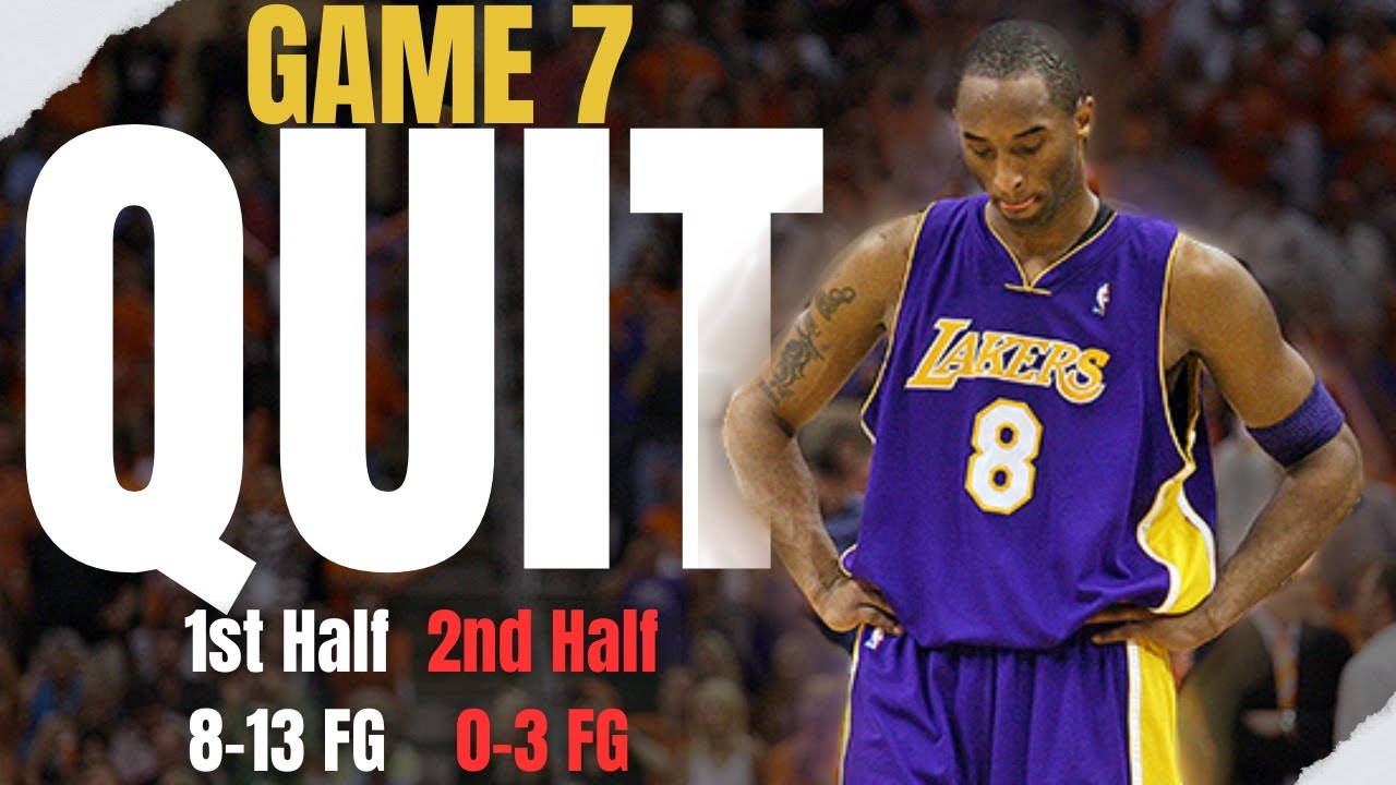 The Game Kobe Bryant Quit on His Team ‐ Game 7 - Lakers at Suns ...